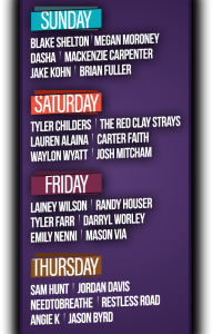 LINEUP - GulfCoastJam